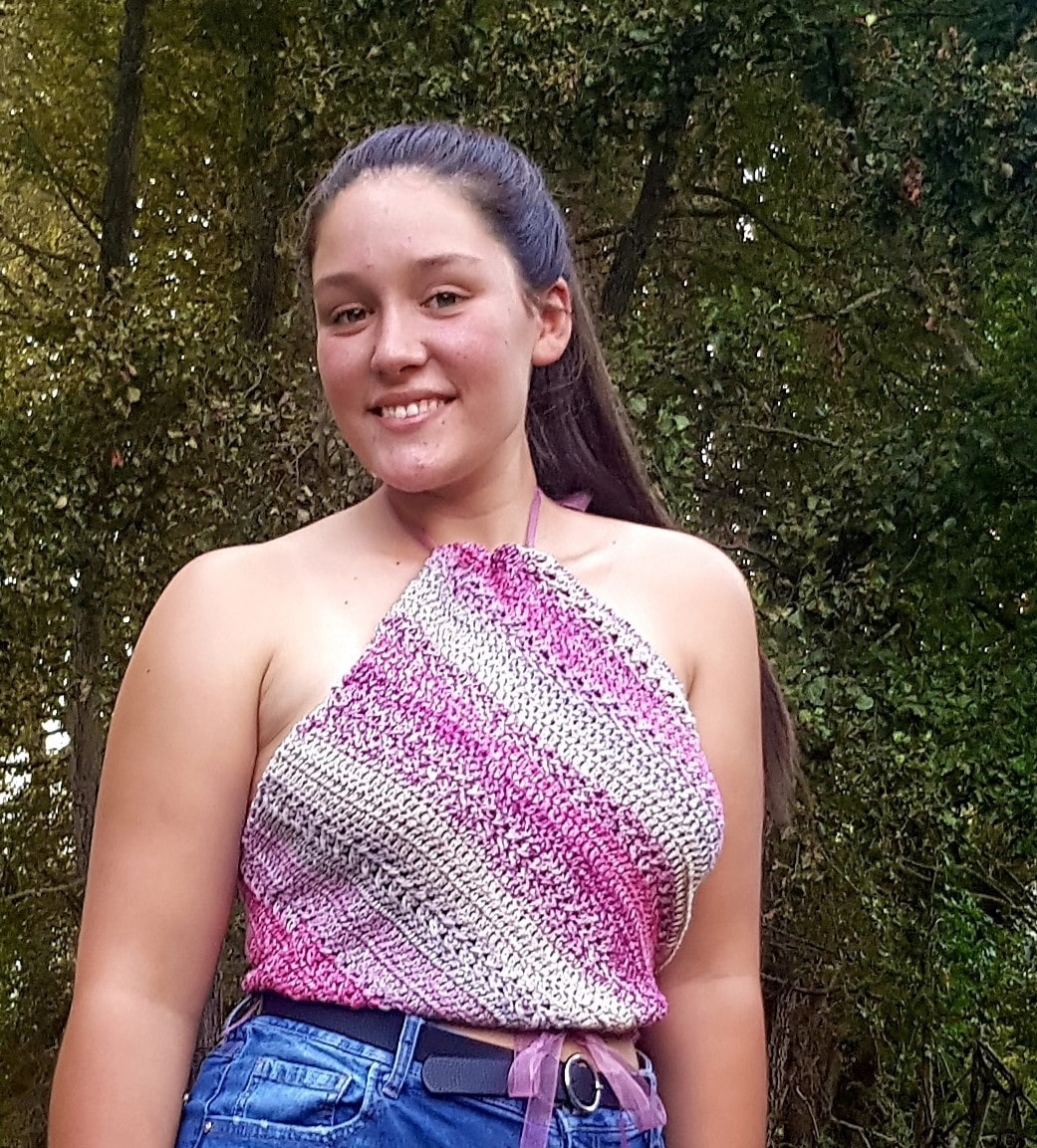 "INES" TOP A CROCHET PASO A PASO. GRATIS. - CukiCrochet