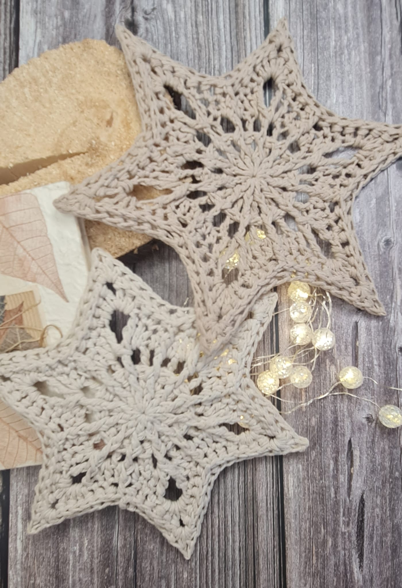 Estrellas tejidas a Crochet en Directo en YouTube - CukiCrochet